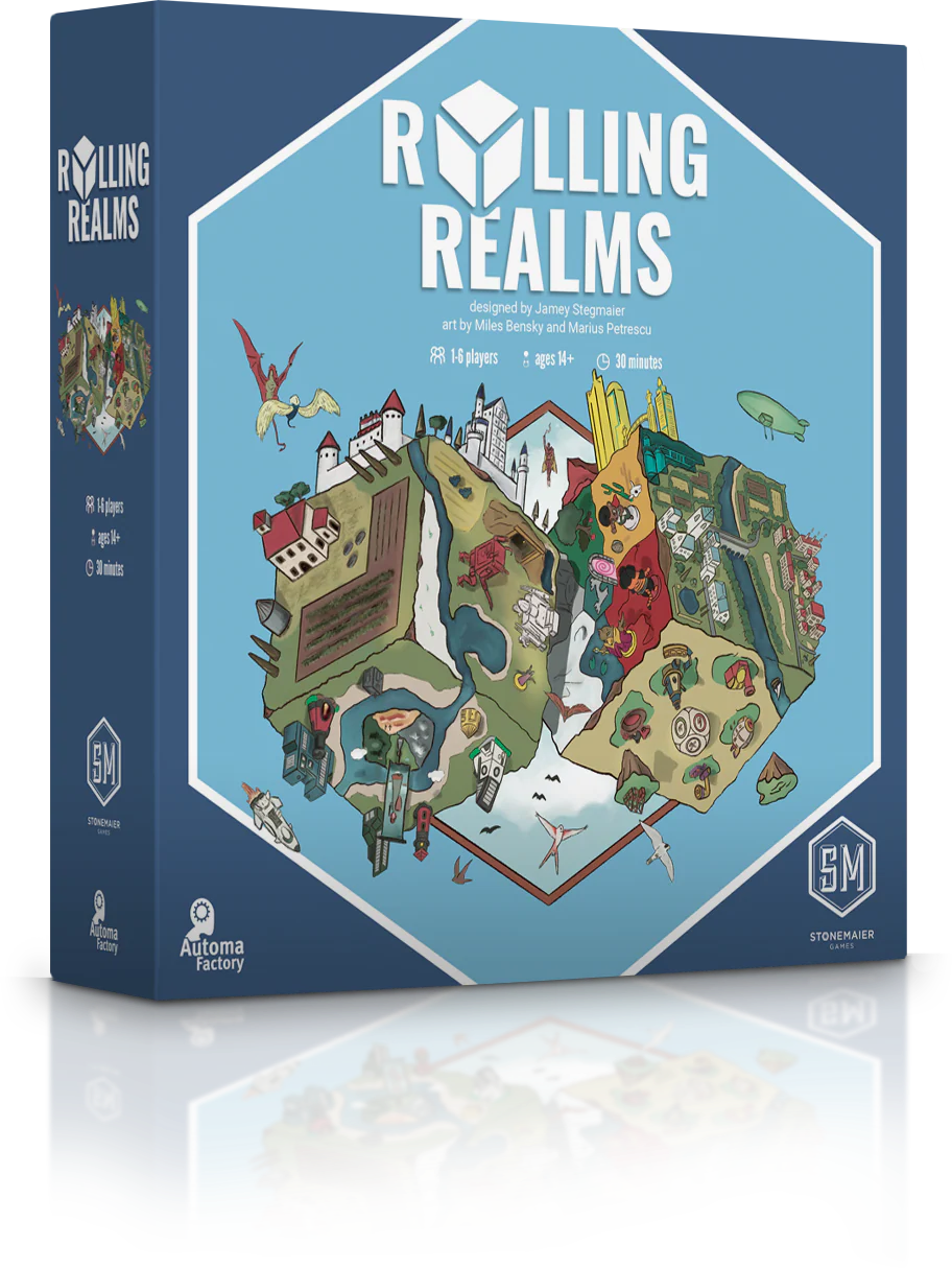 Stonemaier Games - Rolling Realms – The Feisty Goblin Gamehouse
