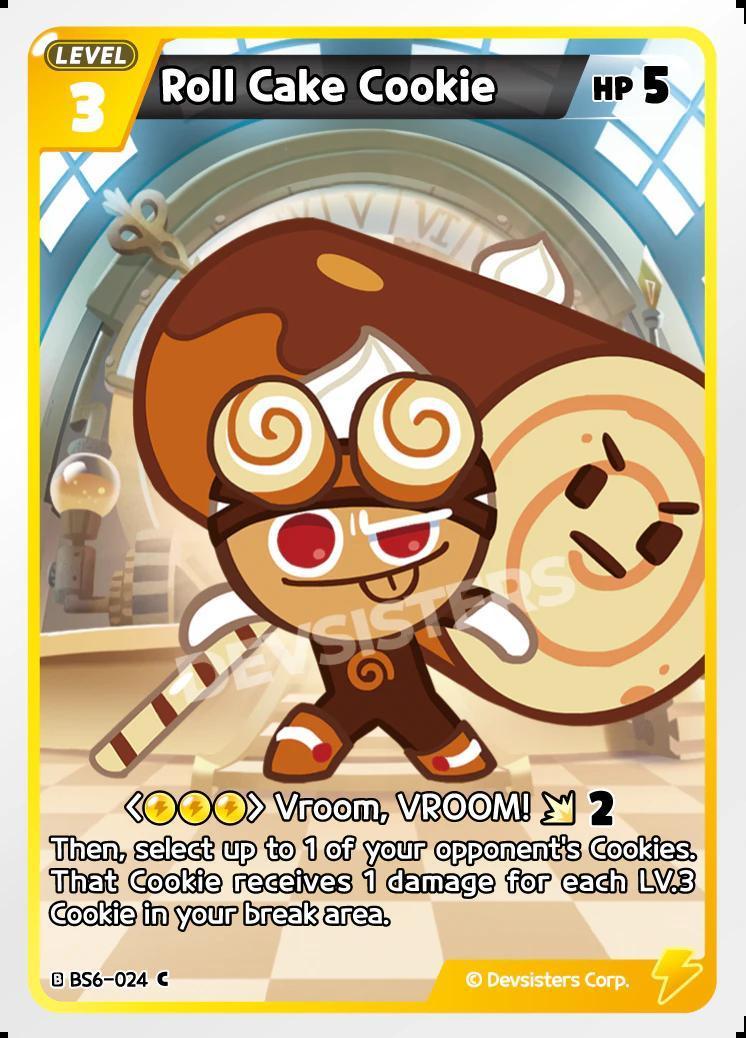 CookieRun TCG - Roll Cake Cookie [BS6-024 C] – The Feisty Goblin Gamehouse