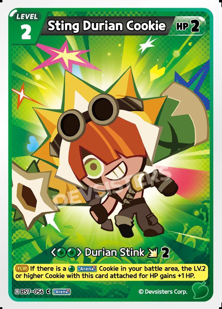 CookieRun TCG - Sting Durian Cookie [BS7-056 C] – The Feisty Goblin ...