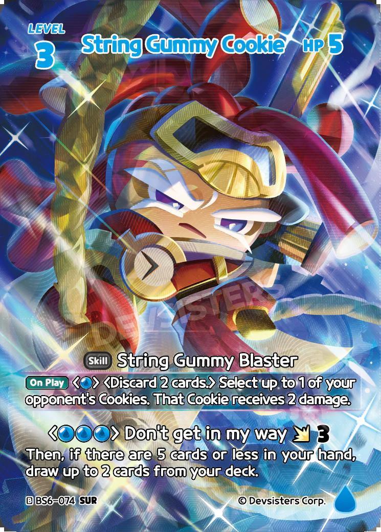 CookieRun TCG - String Gummy Cookie [BS6-074 SUR] – The Feisty Goblin ...