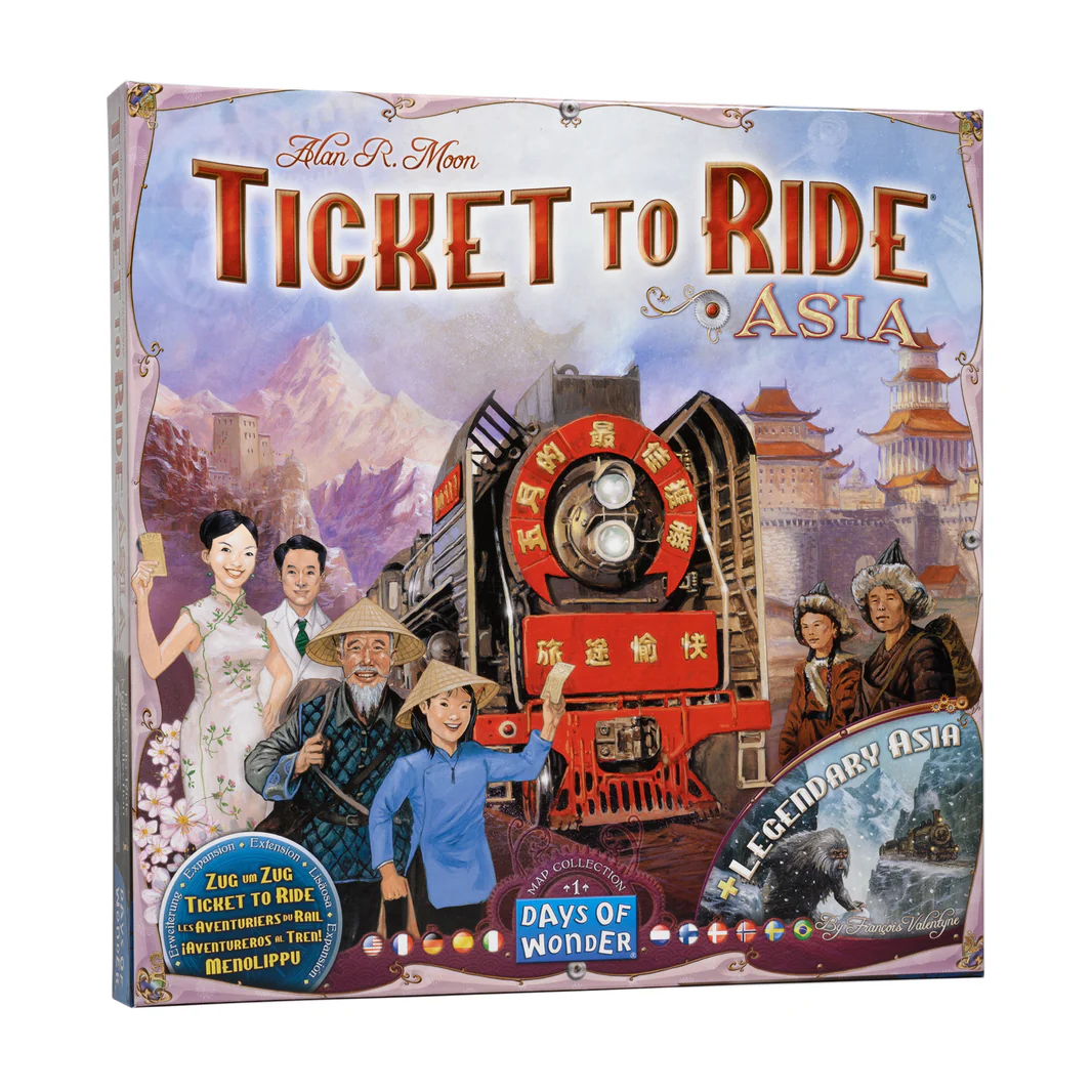 Ticket to Ride: Asia Map Collection 1 – The Feisty Goblin Gamehouse