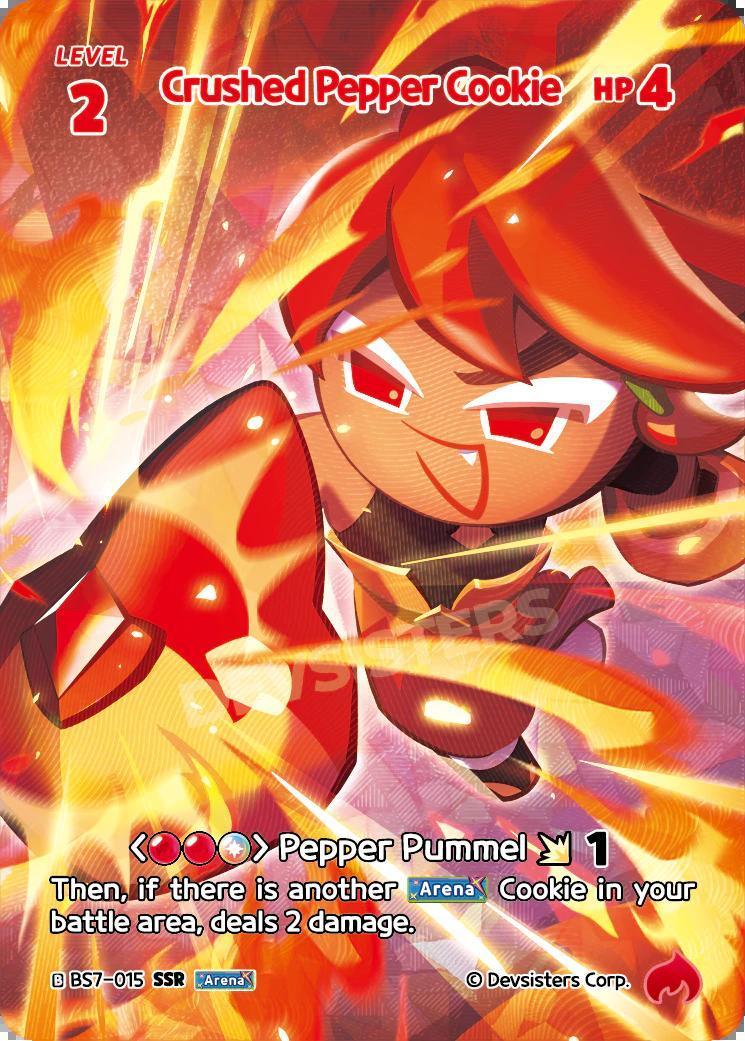 CookieRun TCG - Crushed Pepper Cookie [BS7-015 SSR] – The Feisty Goblin ...