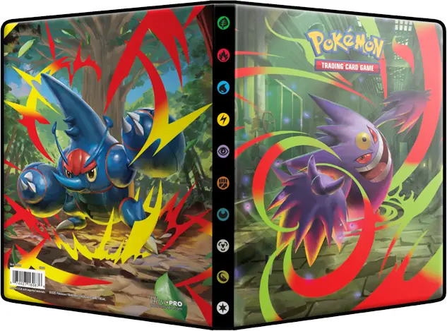 Ultra PRO Pokemon Mega Evolution #2 Phantasmal Flames 4 Pocket Portfol ...