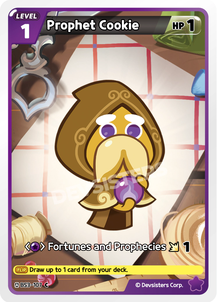 CookieRun TCG - Prophet Cookie [BS3-107 C] – The Feisty Goblin Gamehouse