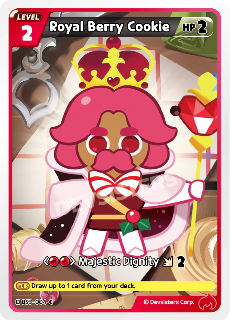 CookieRun TCG - Royal Berry Cookie [BS3-004 C] – The Feisty Goblin ...