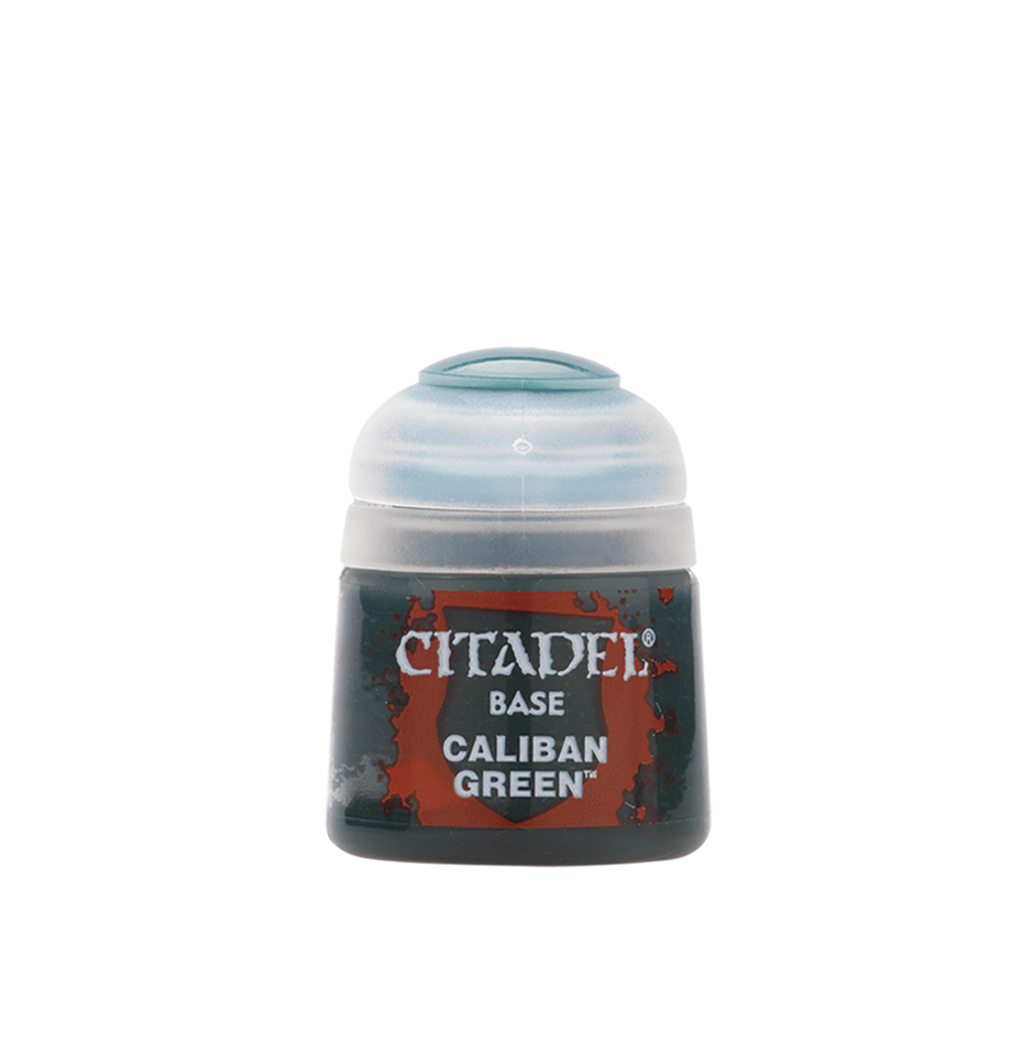 Citadel Colour - Base: Caliban Green (12ml) – The Feisty Goblin Gamehouse