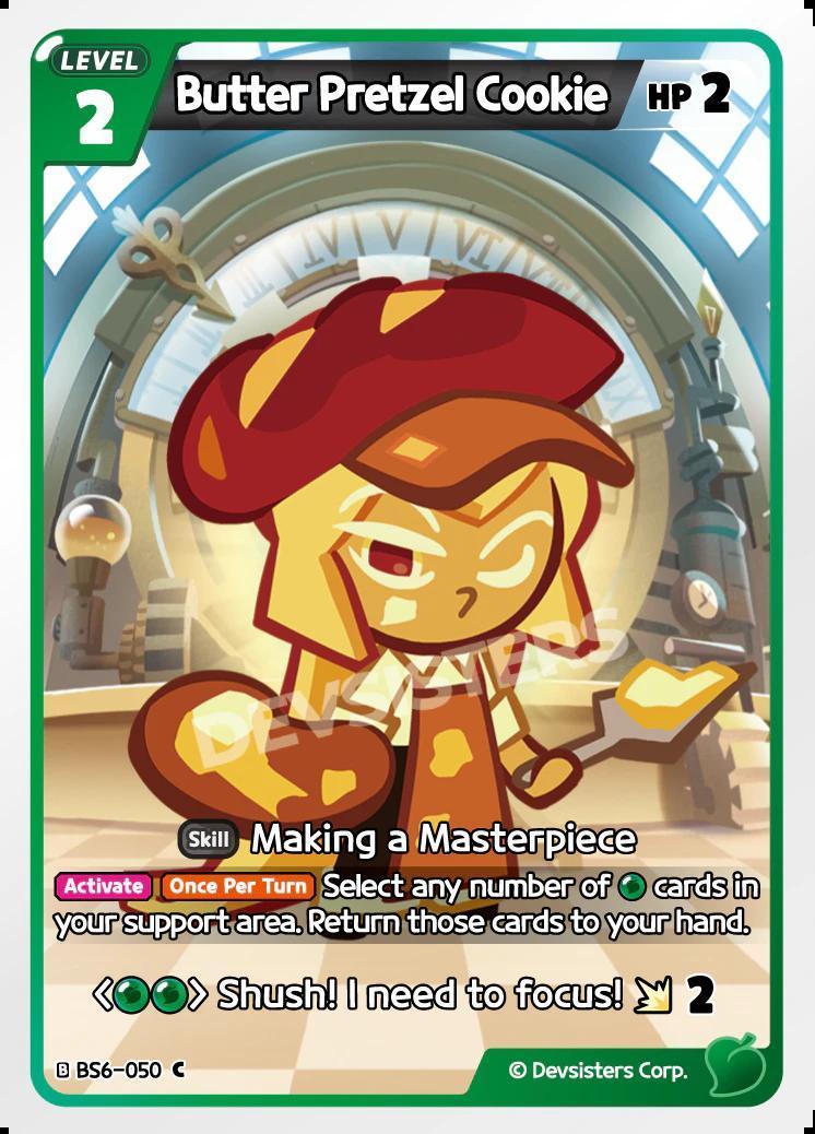 CookieRun TCG - Butter Pretzel Cookie [BS6-050 C] – The Feisty Goblin ...