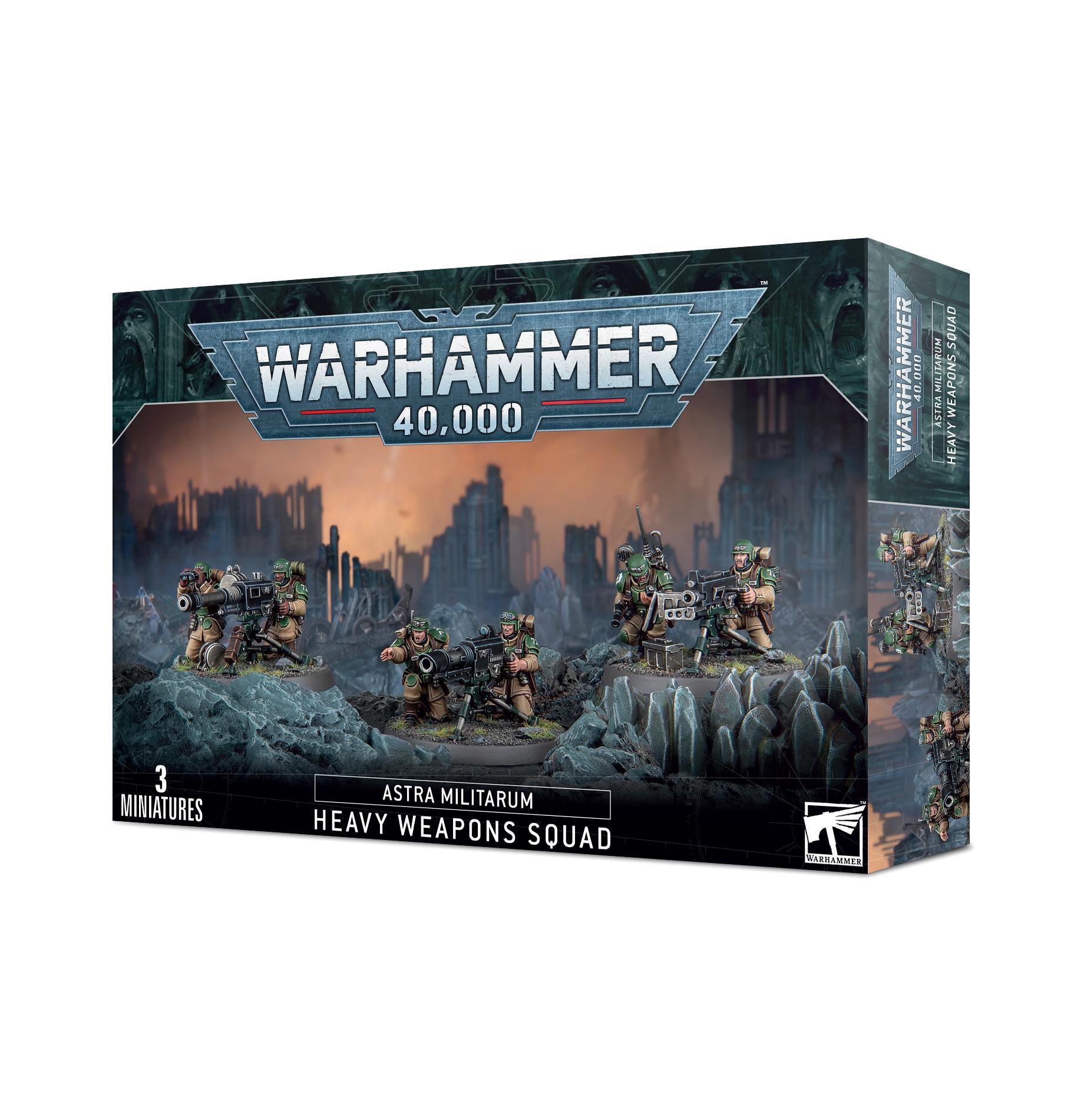 Warhammer 40,000 - Astra Militarum: Cadian Heavy Weapons Squad – The ...