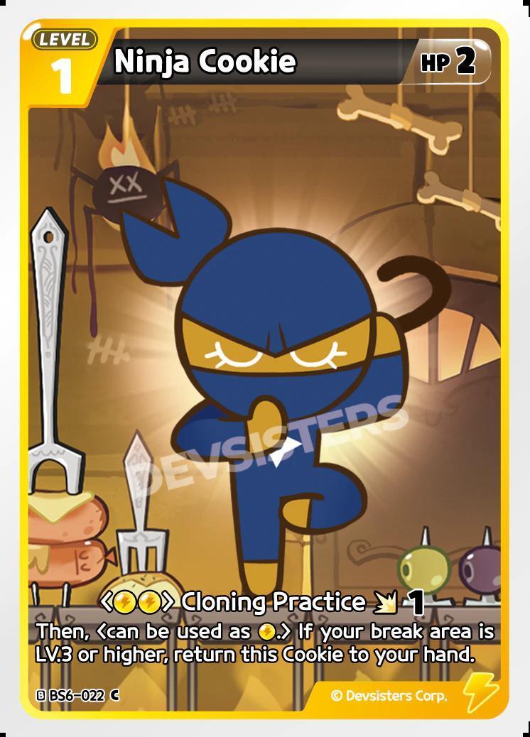CookieRun TCG - Ninja Cookie [BS6-022 C] – The Feisty Goblin Gamehouse