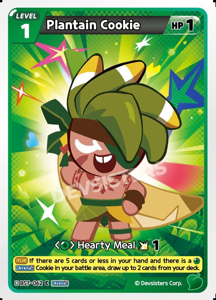 CookieRun TCG - Plantain Cookie [BS7-062 C] – The Feisty Goblin Gamehouse